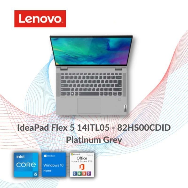Jual Lenovo Flex 5 14ITL05 - CDID (i5-1135G7/8GB/512GB/Integrated Intel ...