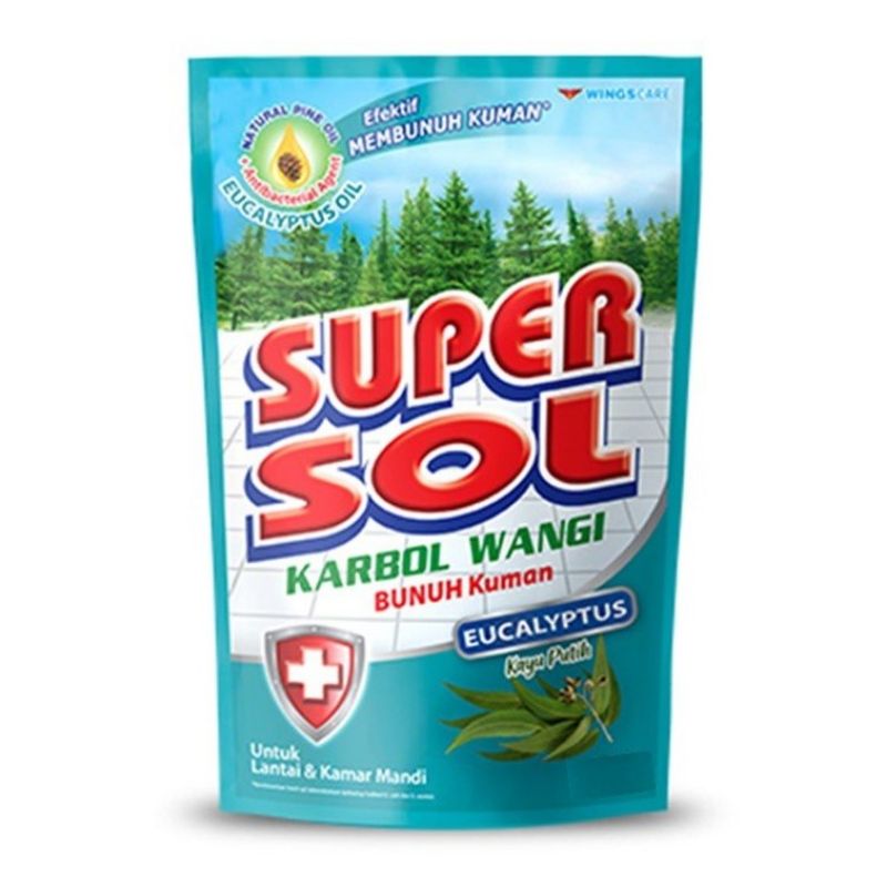 Jual Supersol Karbol Wangi Eucalyptus 750 Ml Di Seller Alfamart - Menteri Supeno Yogya - Kota ...