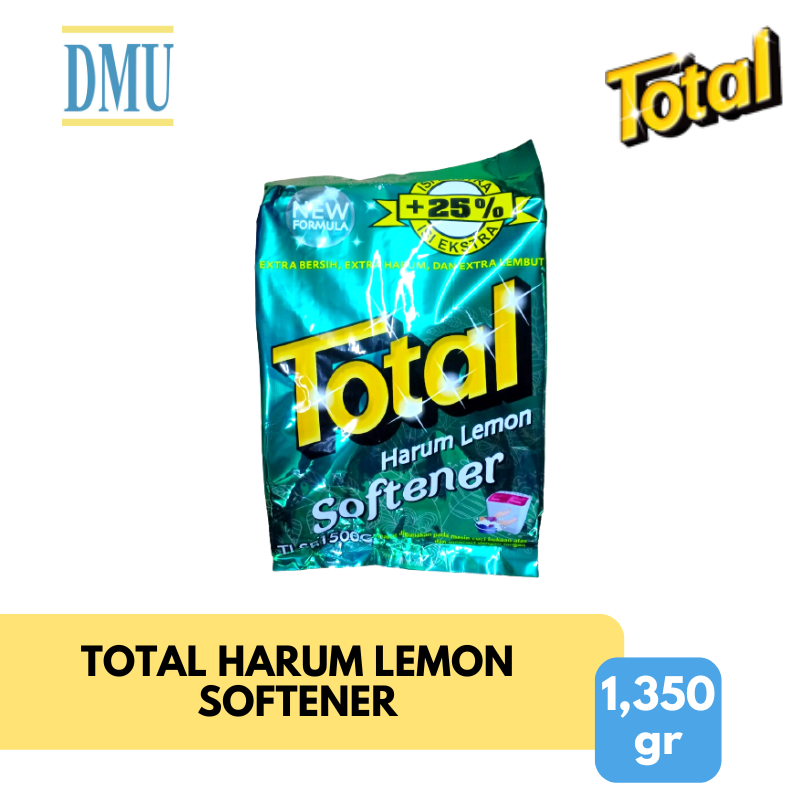 Promo Total Harum Lemon Softener Deterjen Bubuk [1350 Gr] Diskon 16% di ...
