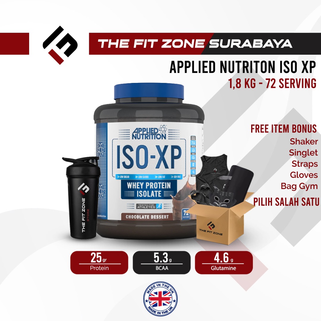 Jual Applied Nutrition ISO XP Whey Protein Isolate Iso XP 80serv di ...