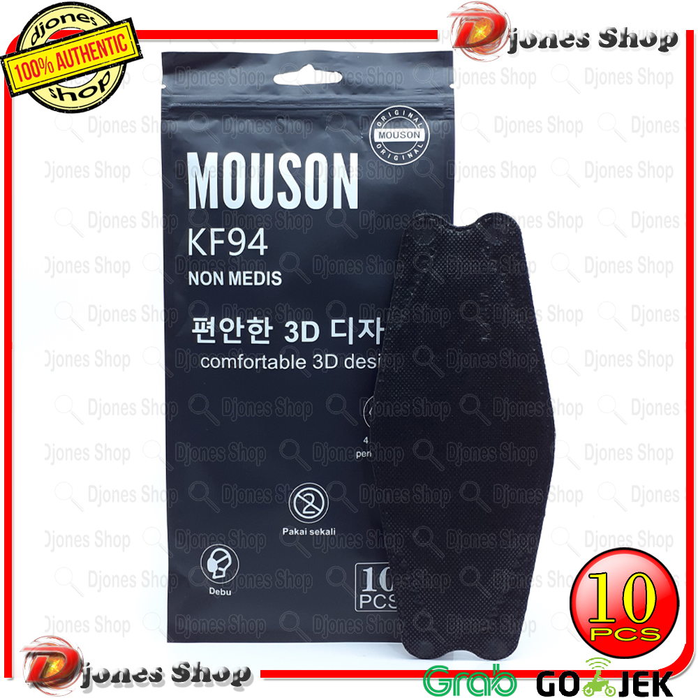 Jual 10 PCS MASKER KF94 MOUSON PACK EDITION EVO COLORFUL IZIN KEMENKES ...