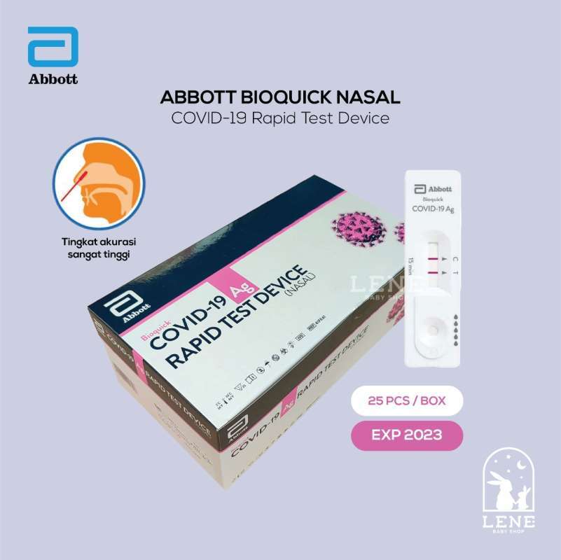 Jual Original Panbio Abbott BIOQUICK NASAL 1 box isi 25set di Seller ...
