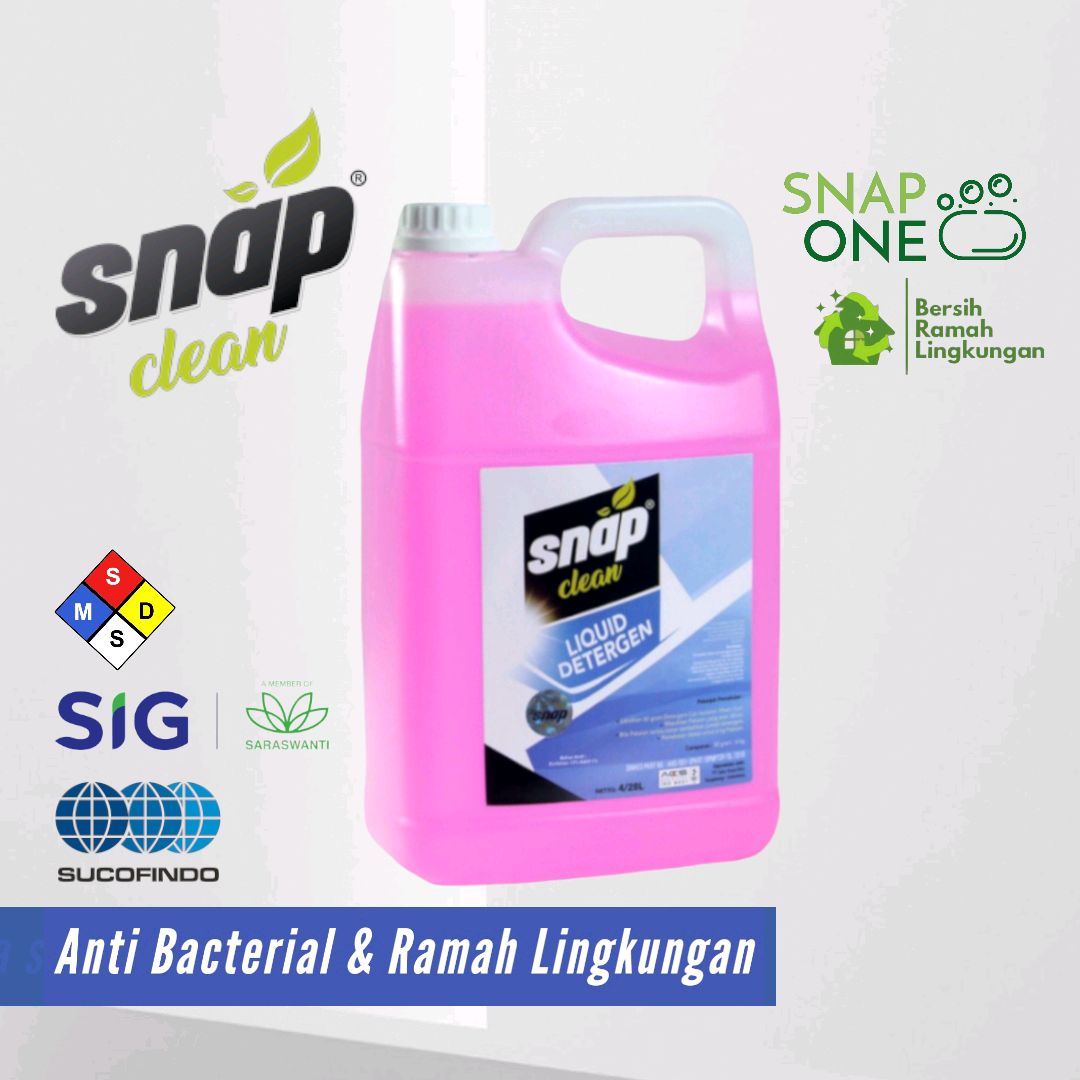 Promo Snap Clean Detergen Cair Liquid Detergent Ramah Lingkungan Diskon ...