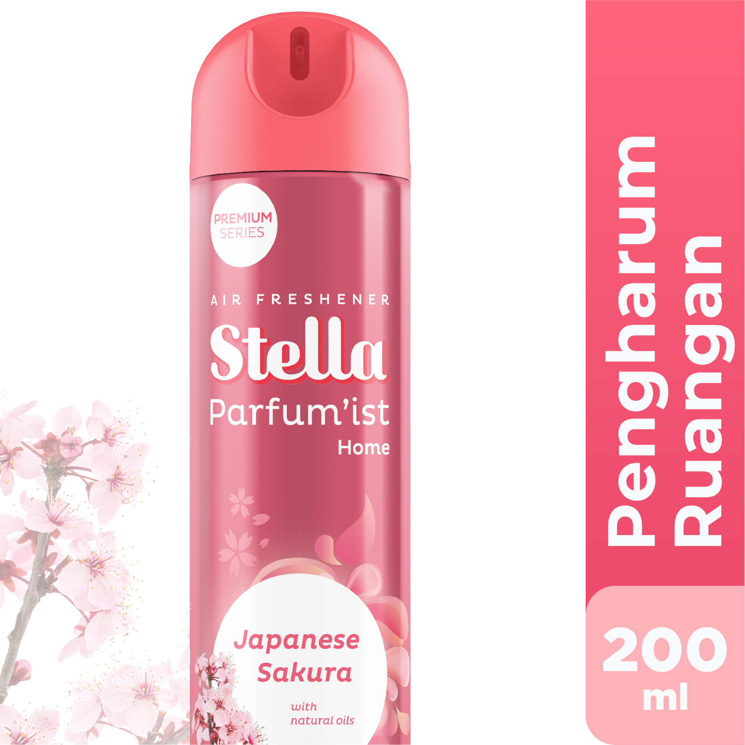 Promo Stella Aerosol Parfum'ist Japanese Sakura Cairan Pengharum Ruangan [200 mL] Diskon 23% di ...