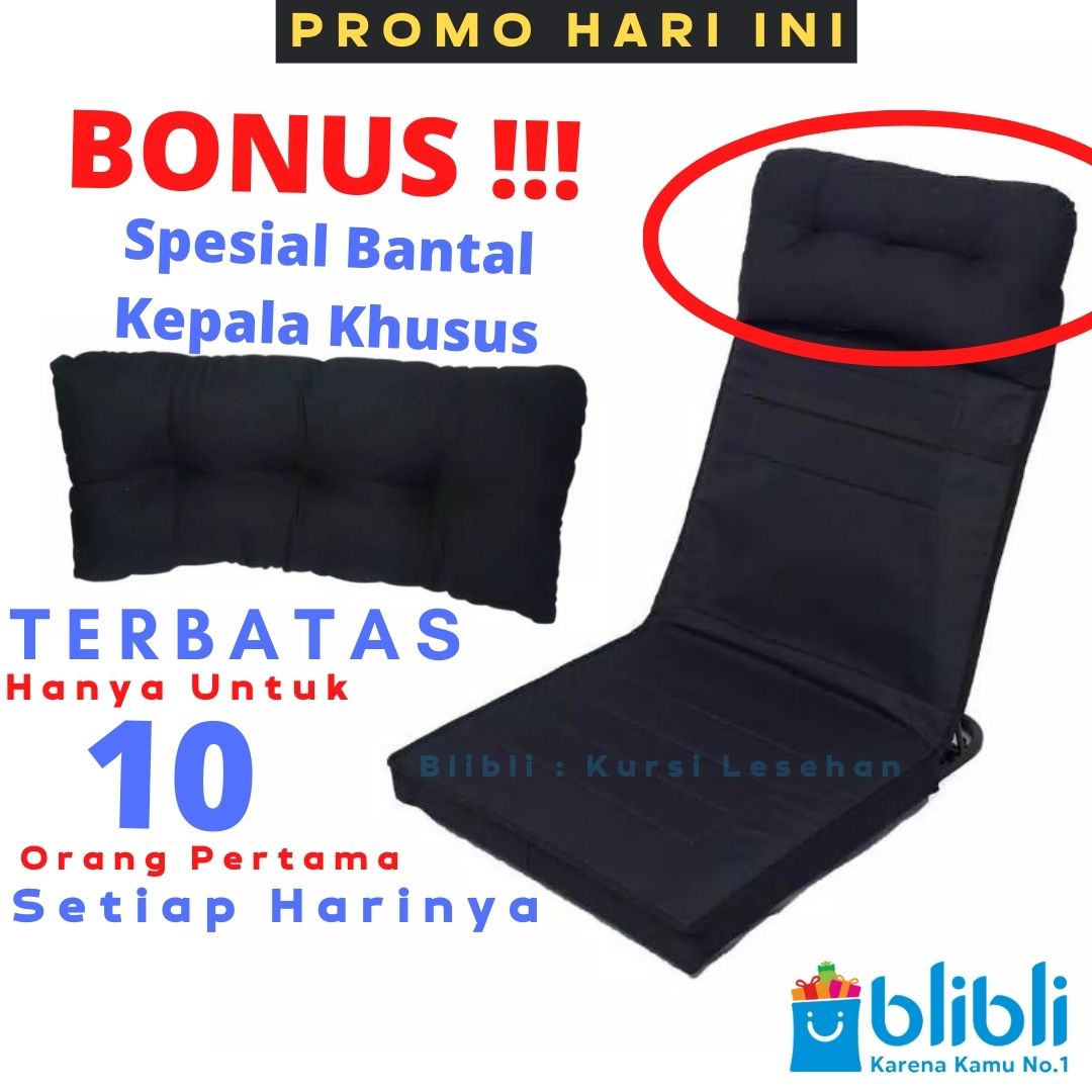 Jual Kursi Lesehan Malas Sende Original Lantai Sandaran Lipat Portable ...