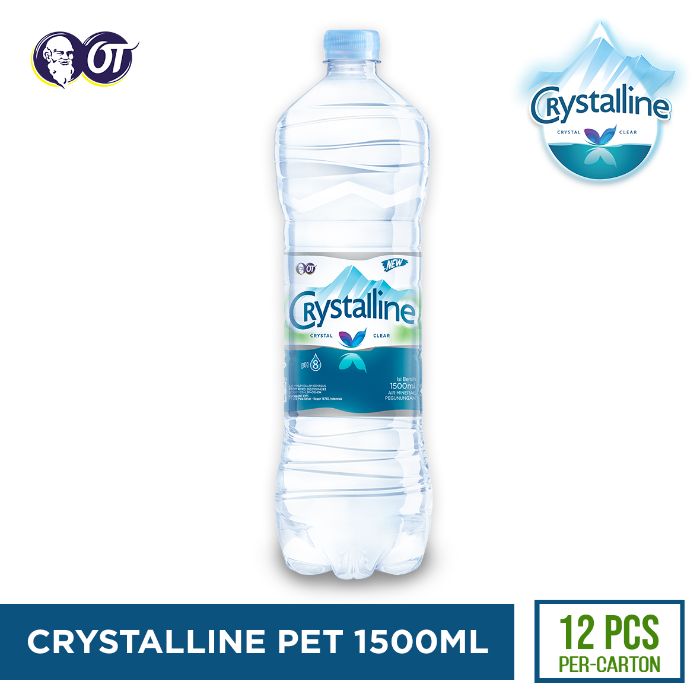 Jual Crystalline Mineral Water [1500 Ml/ Karton] Di Seller Ot - Gudang ...
