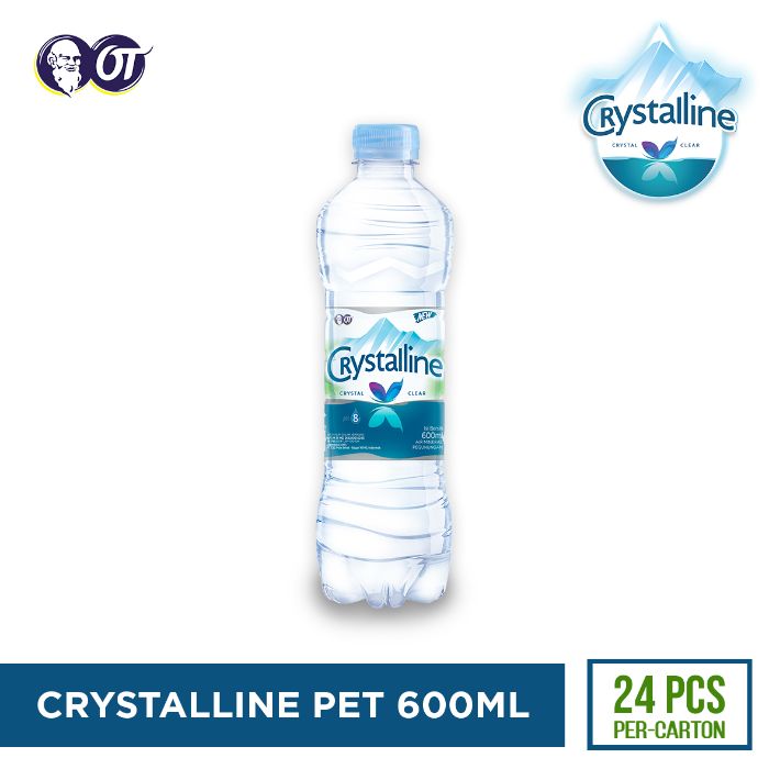 Jual Crystalline Mineral Water [600 mL/ Karton] di Seller Red Earth ...
