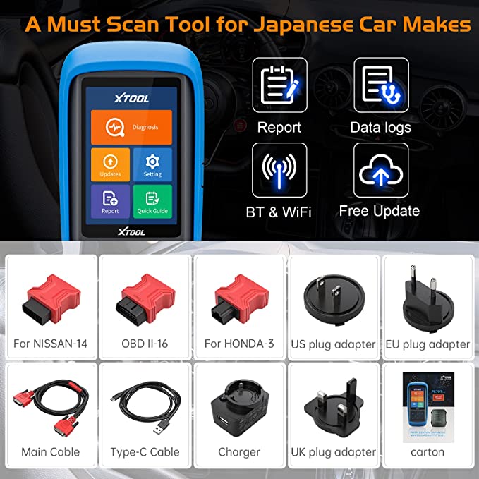 Jual Xtool Ps701 Pro Scanner Mobil Jepang Profesional di Seller Scanner ...