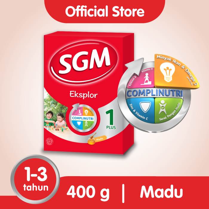 Jual SMG/JOG/SOLO - SGM Eksplor 1 Plus Complinutri Madu Susu ...