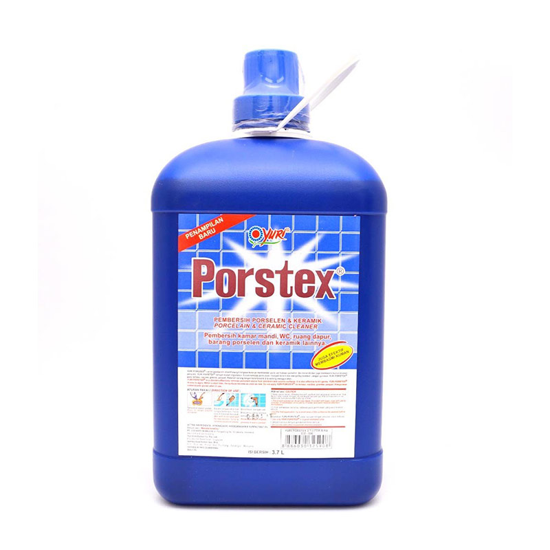 Promo Yuri Porstex Cairan Pembersih Kamar Mandi - Blue [3700 mL/ Galon ...