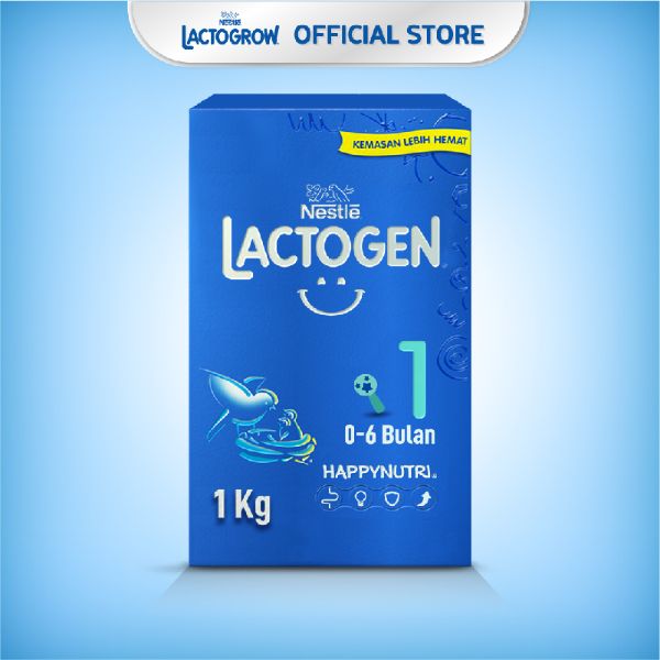 Jual Nestle Lactogen 1 Susu Formula 0-6 bulan Box 1 kg di Seller Blibli ...