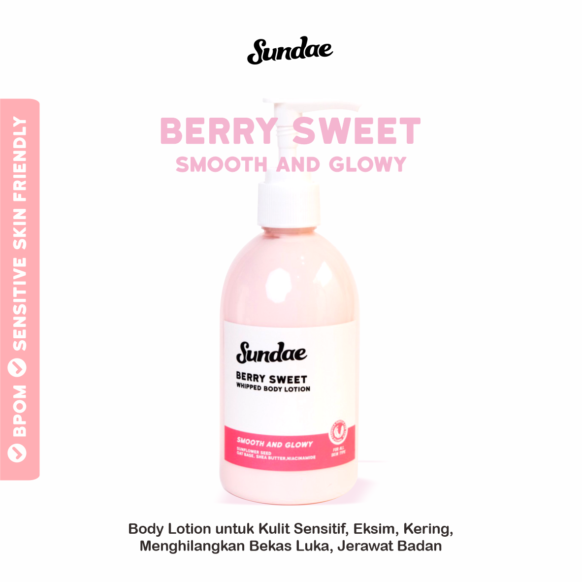 Jual Sundae Whipped Body Lotion - Berry Sweet di Seller Sundae Shower ...