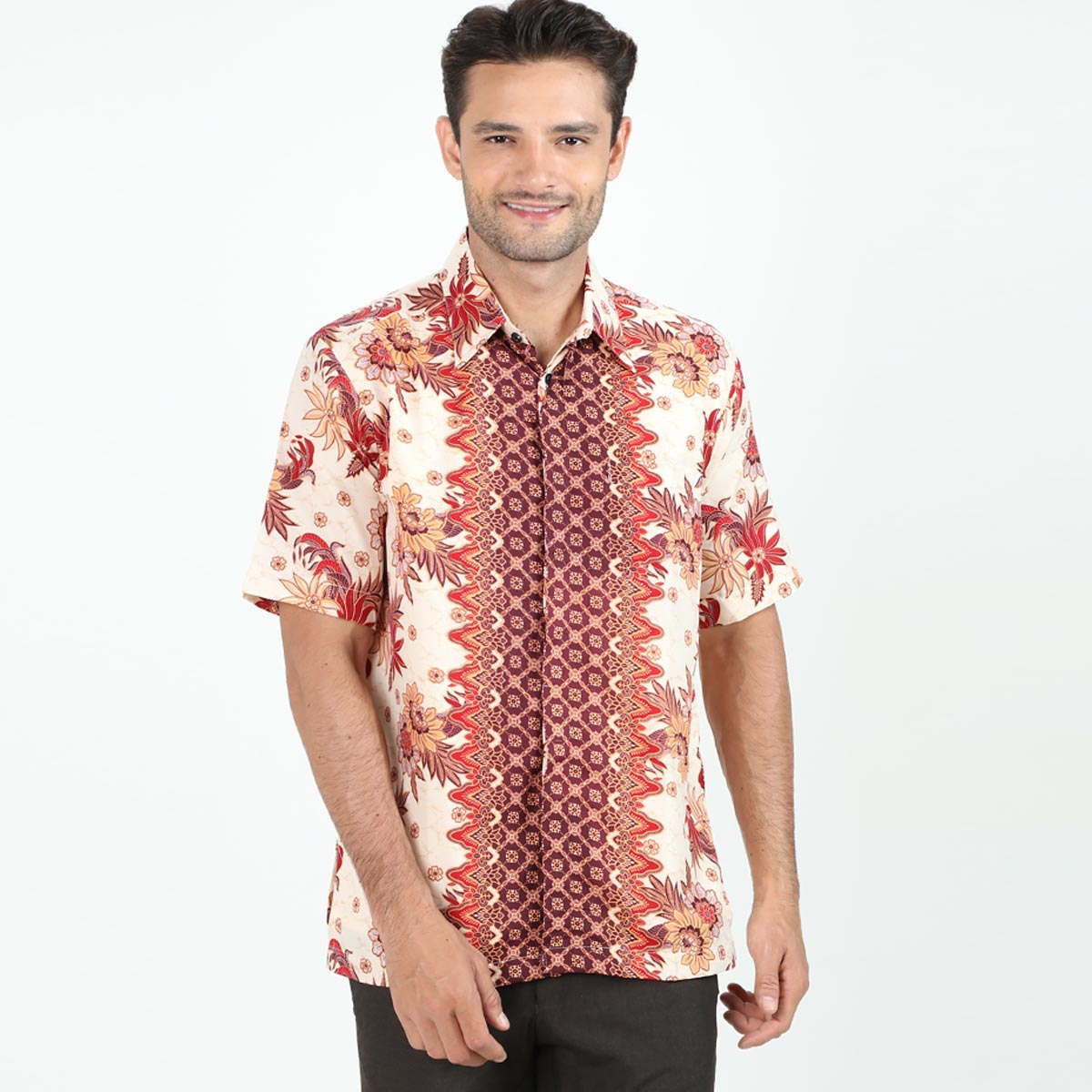 Jual Batik Seragam Batik Merah Model Terbaru - Harga Promo Juni 2024 ...