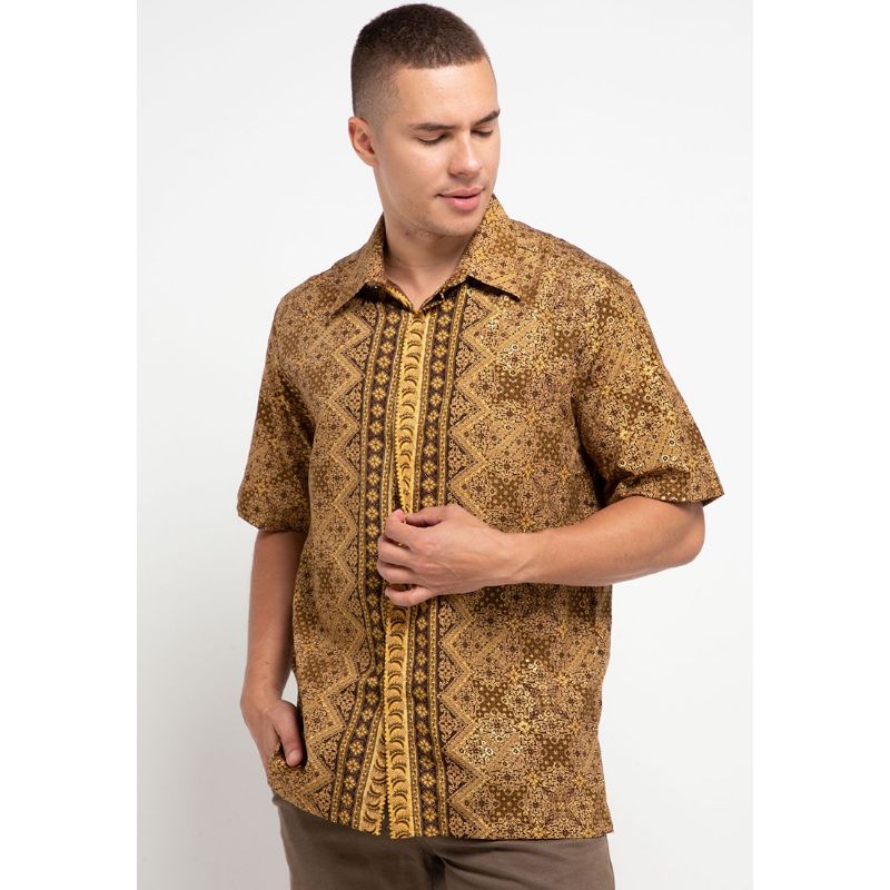 Promo Batik Adikusuma Hem Batik Bintang Coklat 612255020 - M Diskon 83% ...