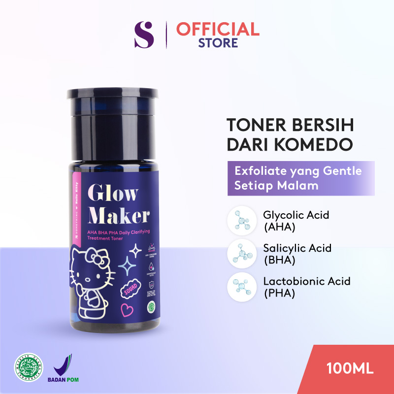 Promo SOMETHINC Glow Maker AHA BHA PHA Clarifying Treatment Toner ...