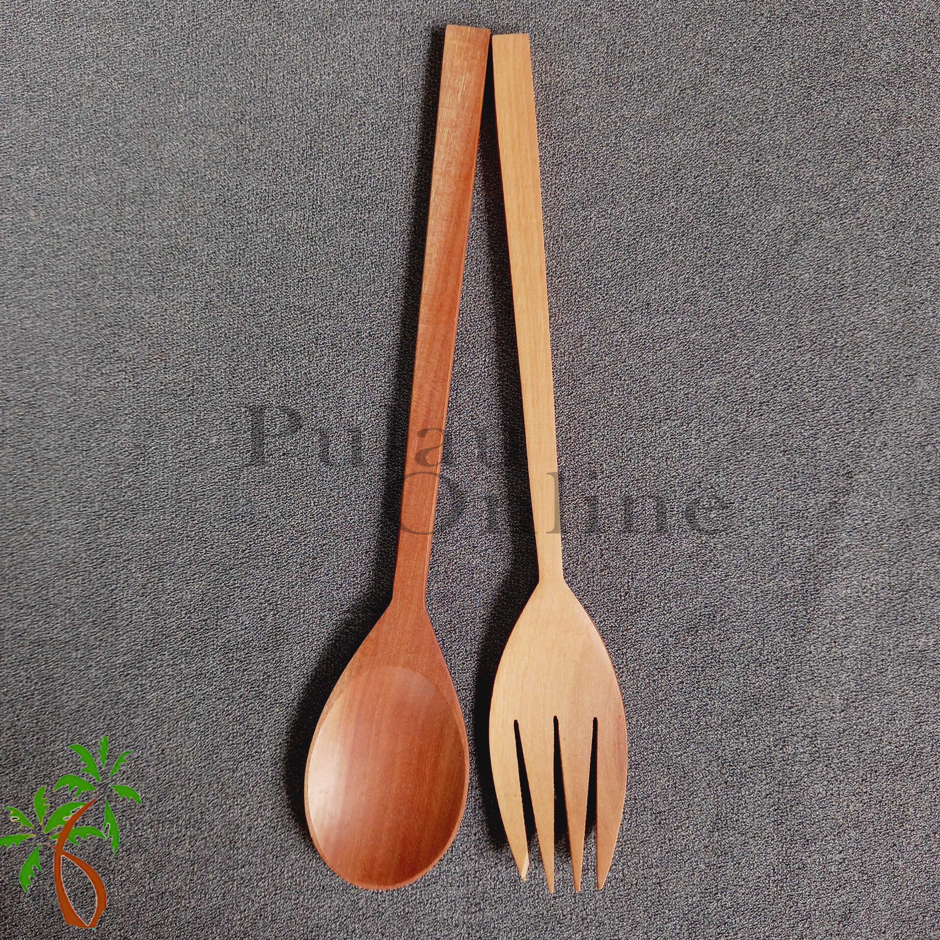 Jual Sendok kayu set kotak - Satu set sendok dan garpu kayu di Seller ...