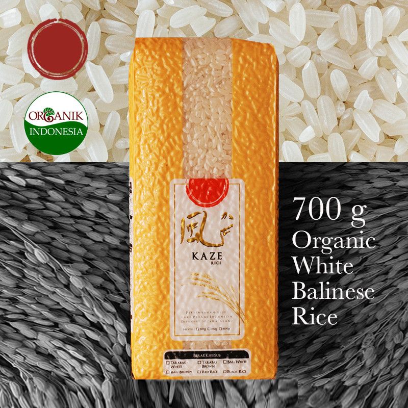 Jual Kaze Rice Putih Bali Beras Organik [700 G] Di Seller Kaze Rice ...