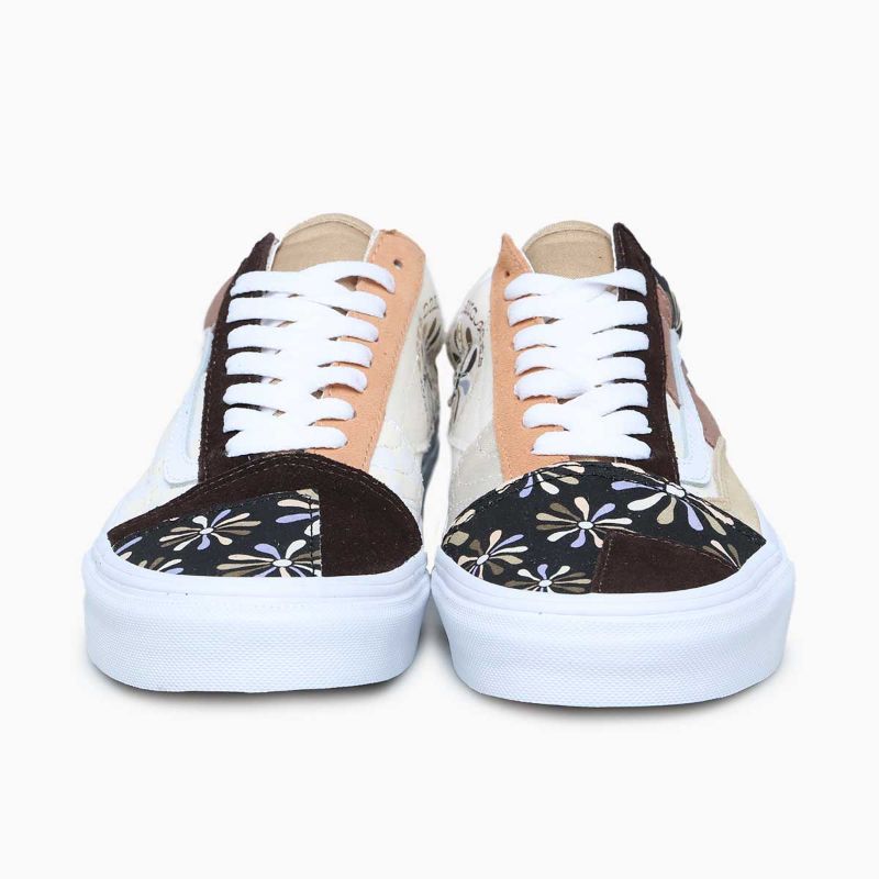 Jual Vans Old Skool Patchwork Sepatu Sneakers - (divine) Multi/true ...