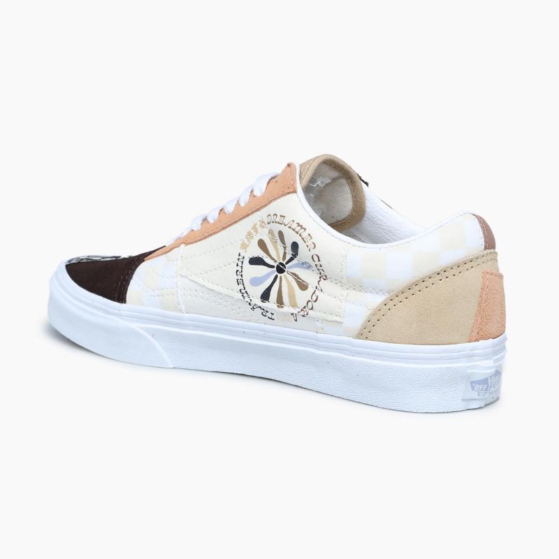 Jual Vans Old Skool Patchwork Sepatu Sneakers - (divine) Multi/true ...