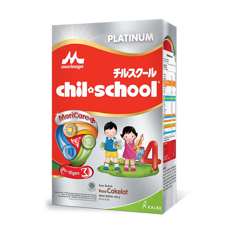 Jual Morinaga Chil School Platinum Coklat Susu Formula [400 g] di ...