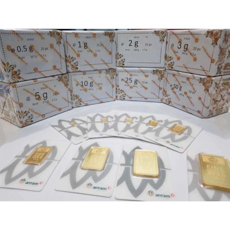 Jual Logam Mulia Antam 1 Gram - 2024 Di Seller Butik Logam Mulia ...