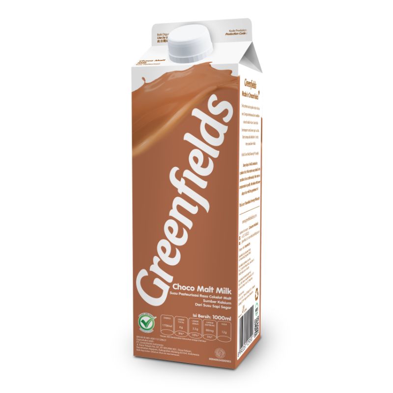 √ Greenfields Fresh Milk Choco Malt [1000 Ml] Terbaru Agustus 2021 ...