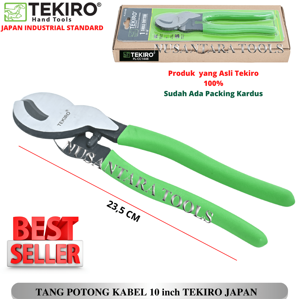 Promo Tang Potong Kabel 10 Tekiro - Cable Cutter - Gunting Kabel 10 ...
