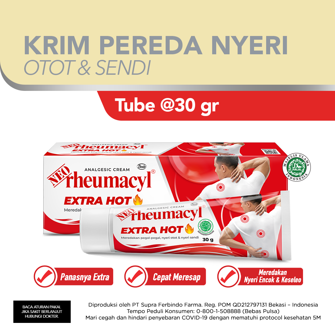 Promo Neo Rheumacyl Extra Hot Tube 30gr Diskon 39% di Seller Blibli.com ...