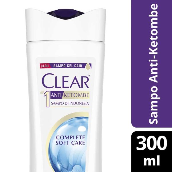 Jual CLEAR Complete Soft Care Scalp Shampoo 300Ml - Scalp Care di ...