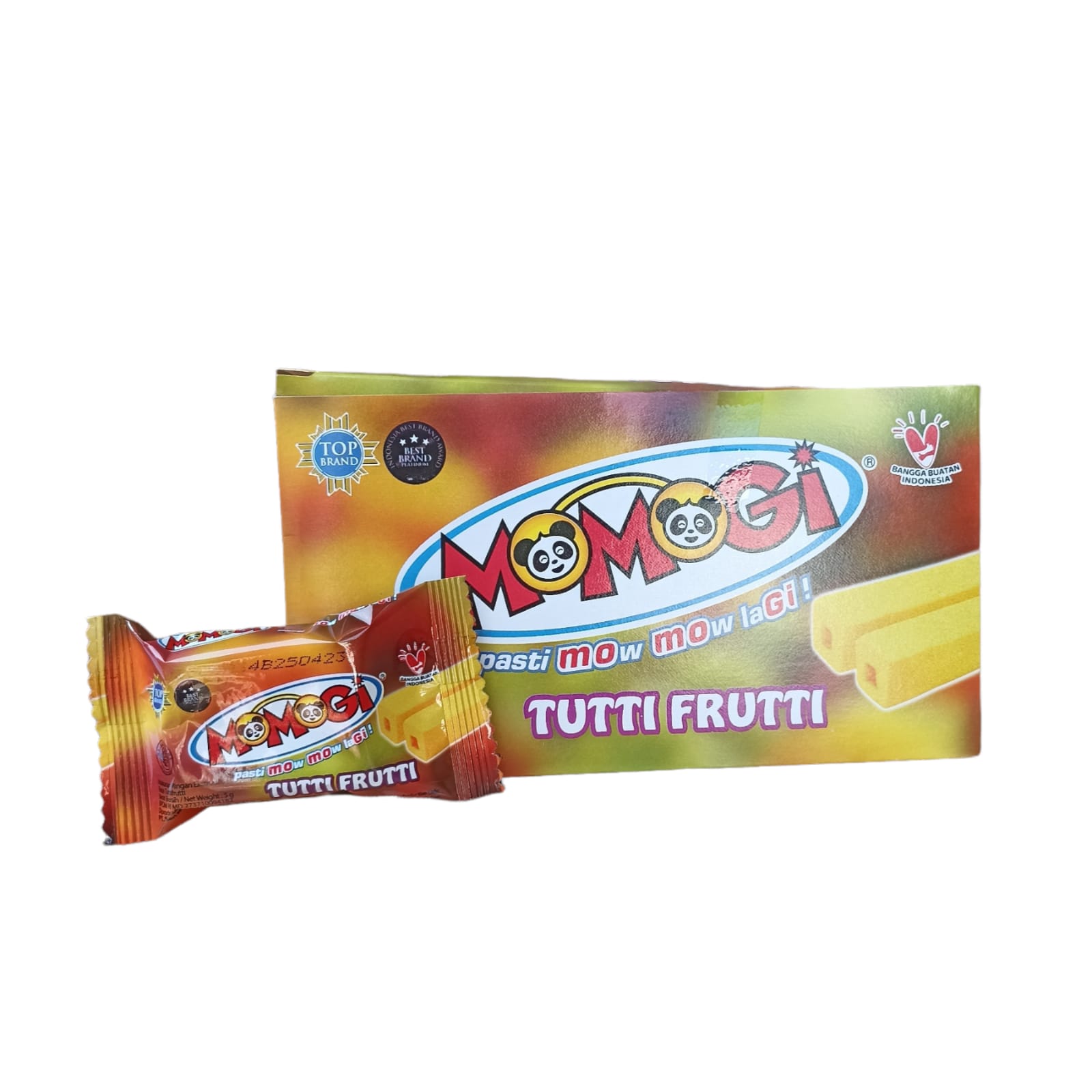 Promo Momogi Rasa TUTTI FRUTTI [20 pcs/ 1 Box] Diskon 5% di Seller ...