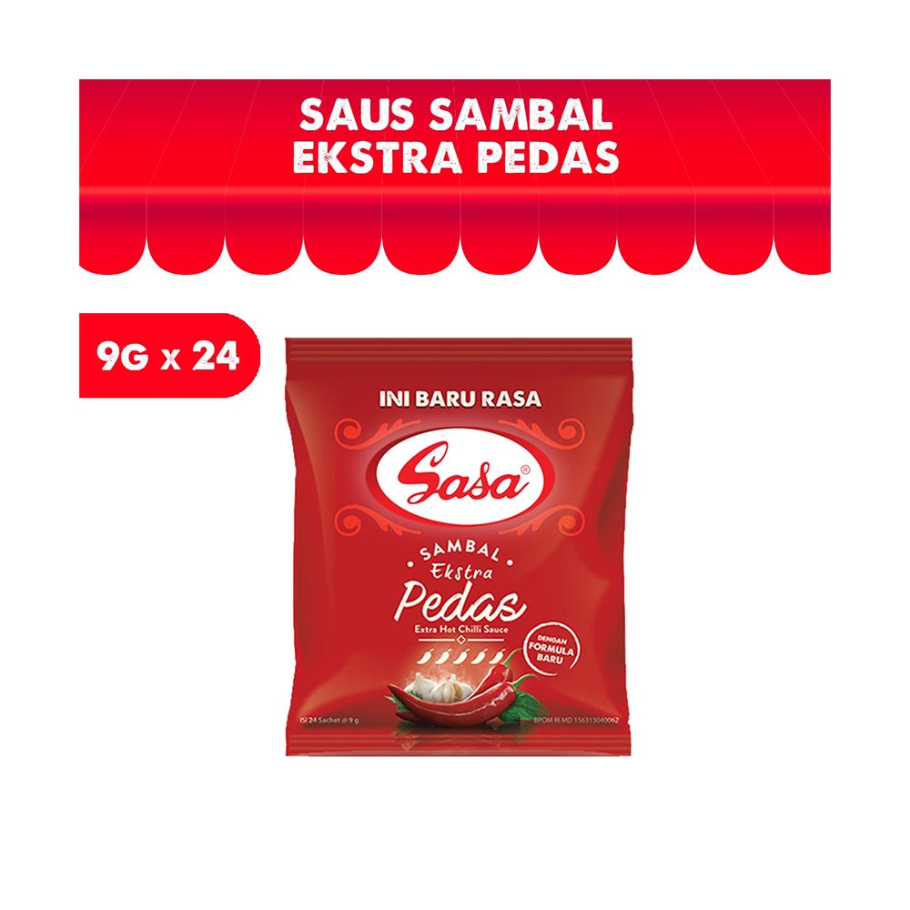 Jual Sasa Extra Hot Sambal [24 X 9 G] Di Seller Alfamidi Alfamidi