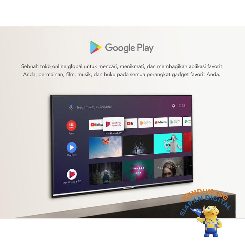 Jual Changhong L32h4 Android Smart Tv Led [32 Inch/ Google Certified/ Hd Digital] Unit Only ...