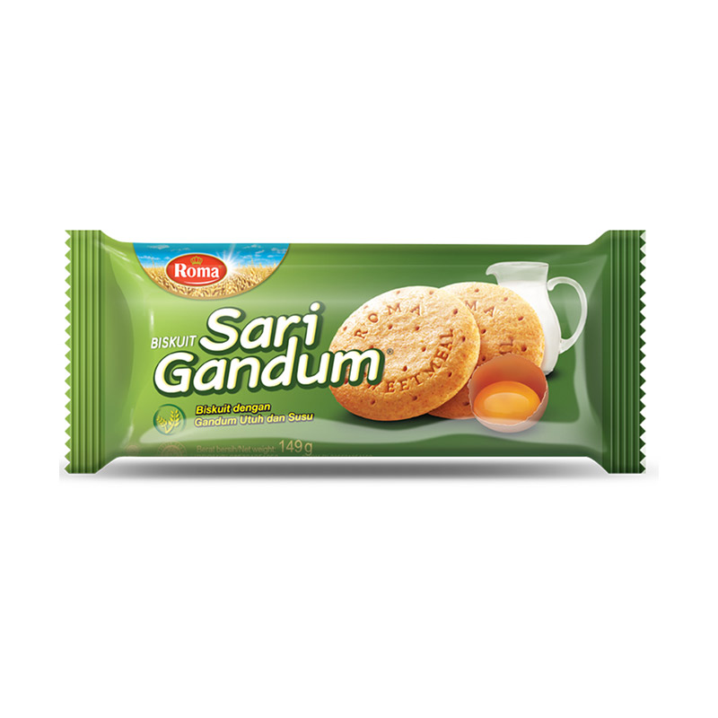 Jual ROMA Biskuit Sari Gandum Digestive [149 g] di Seller Alfamidi ...