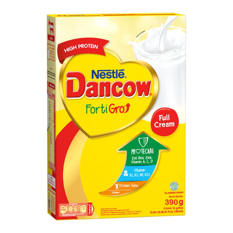 Jual Nestle Dancow Fortigro Susu Bubuk Instan Full Cream 390 G Di ...