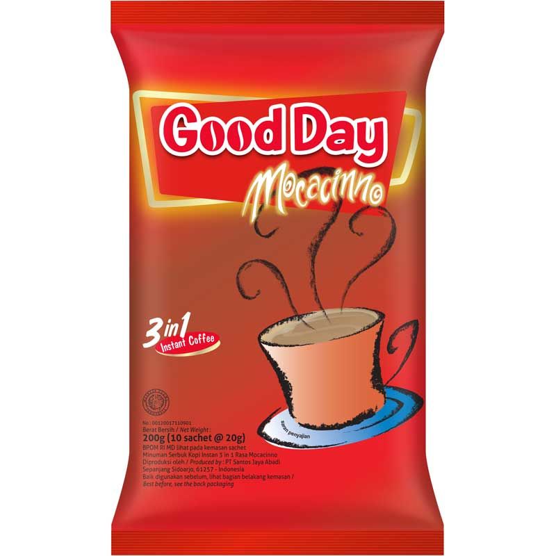 Jual Good Day Mocacinno [10 Sachet/ 20g] Di Seller Ramayana Klender ...