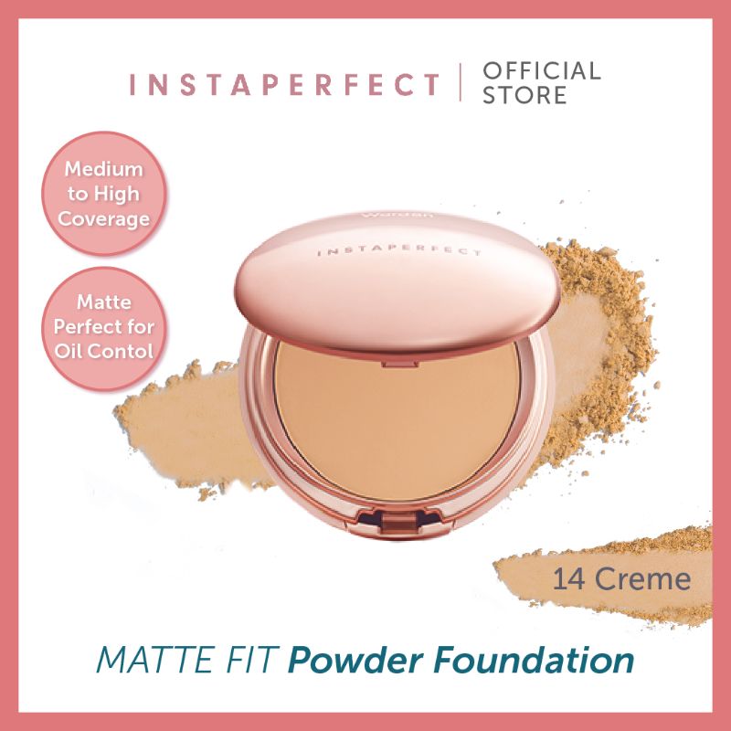 Promo Wardah Instaperfect Matte Fit Powder Foundation [13 g] Diskon 5% ...