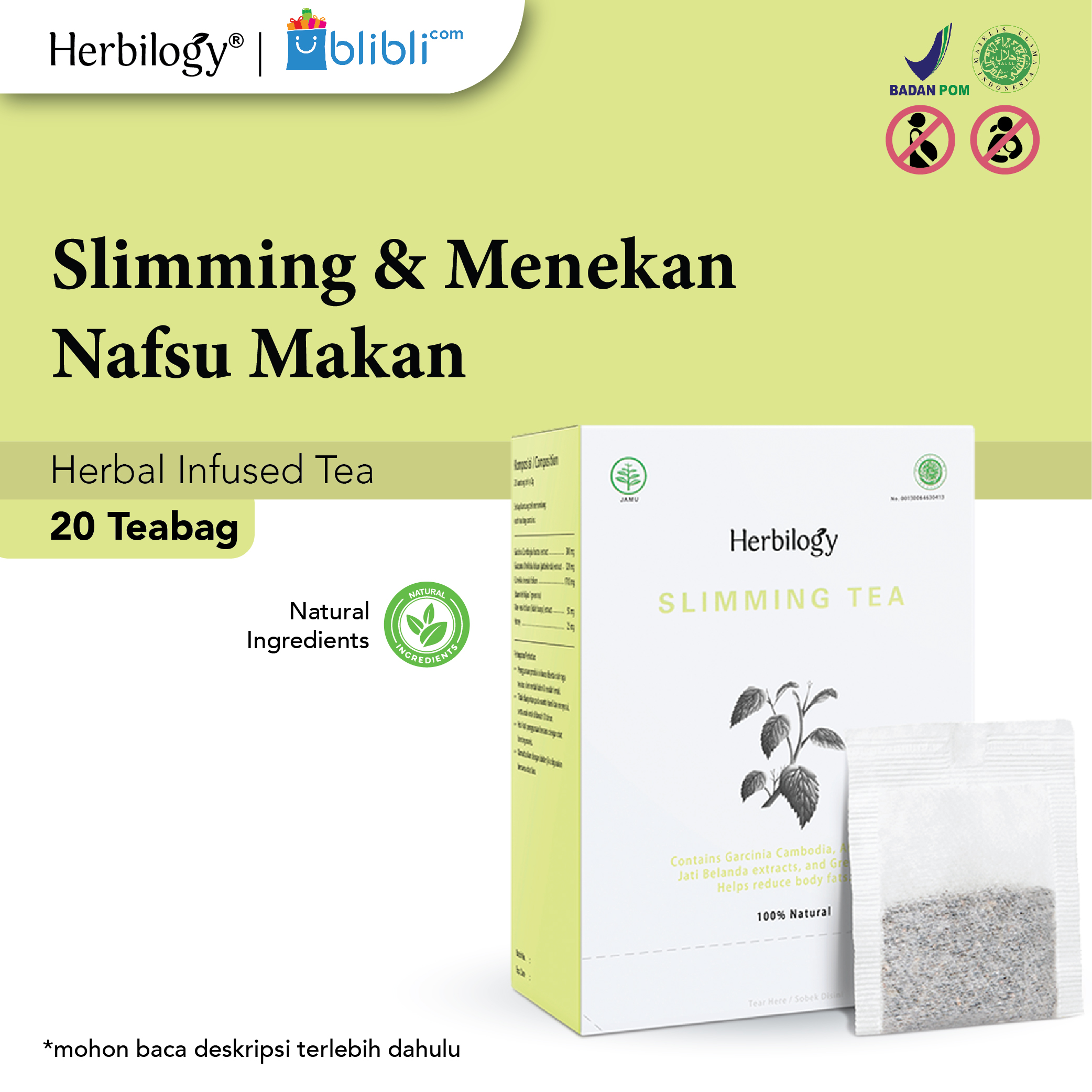 Jual FS - Herbilogy Slimming Tea Minuman Kesehatan di Seller Herbilogy ...