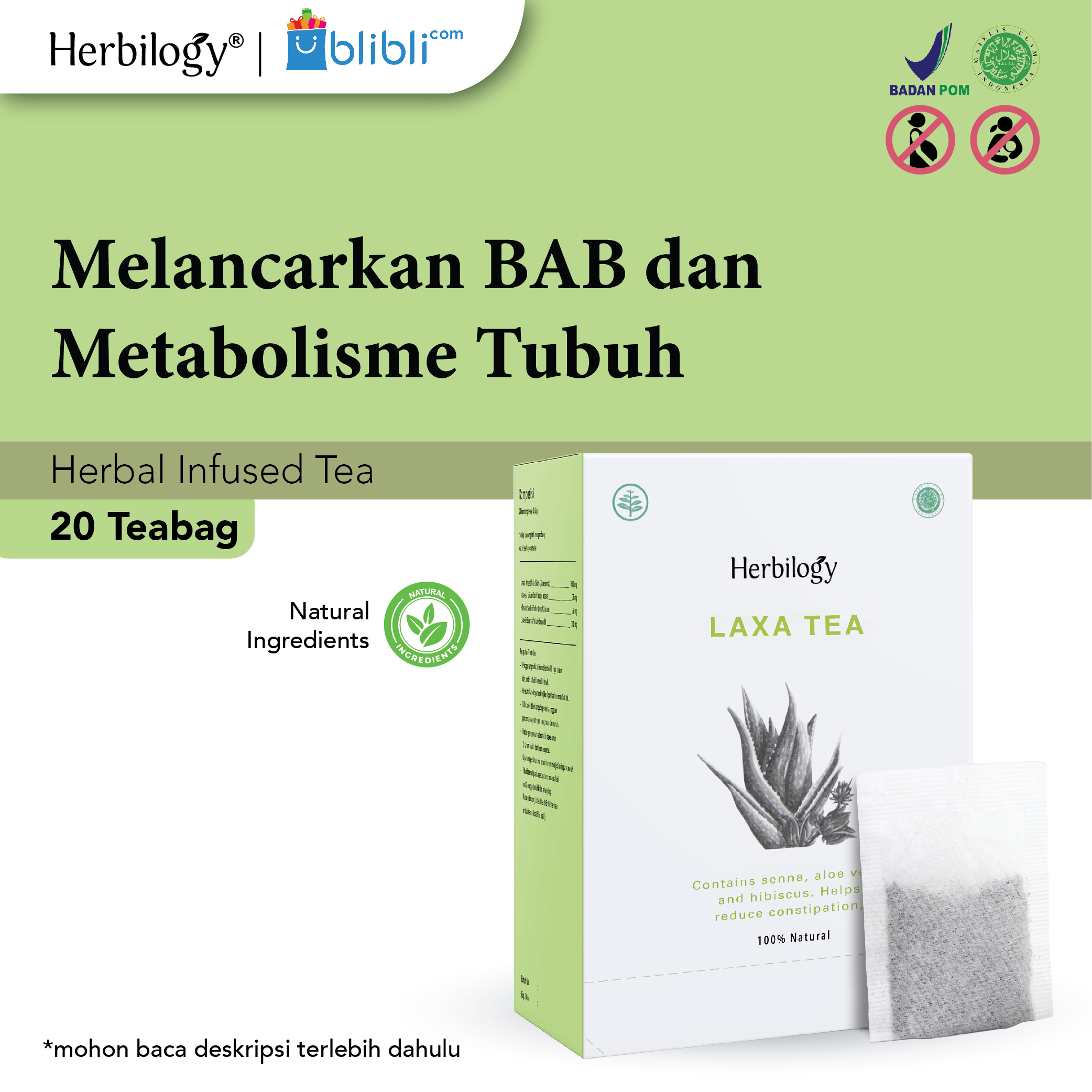 Jual FS - Herbilogy Laxa Tea Minuman Kesehatan di Seller Herbilogy ...