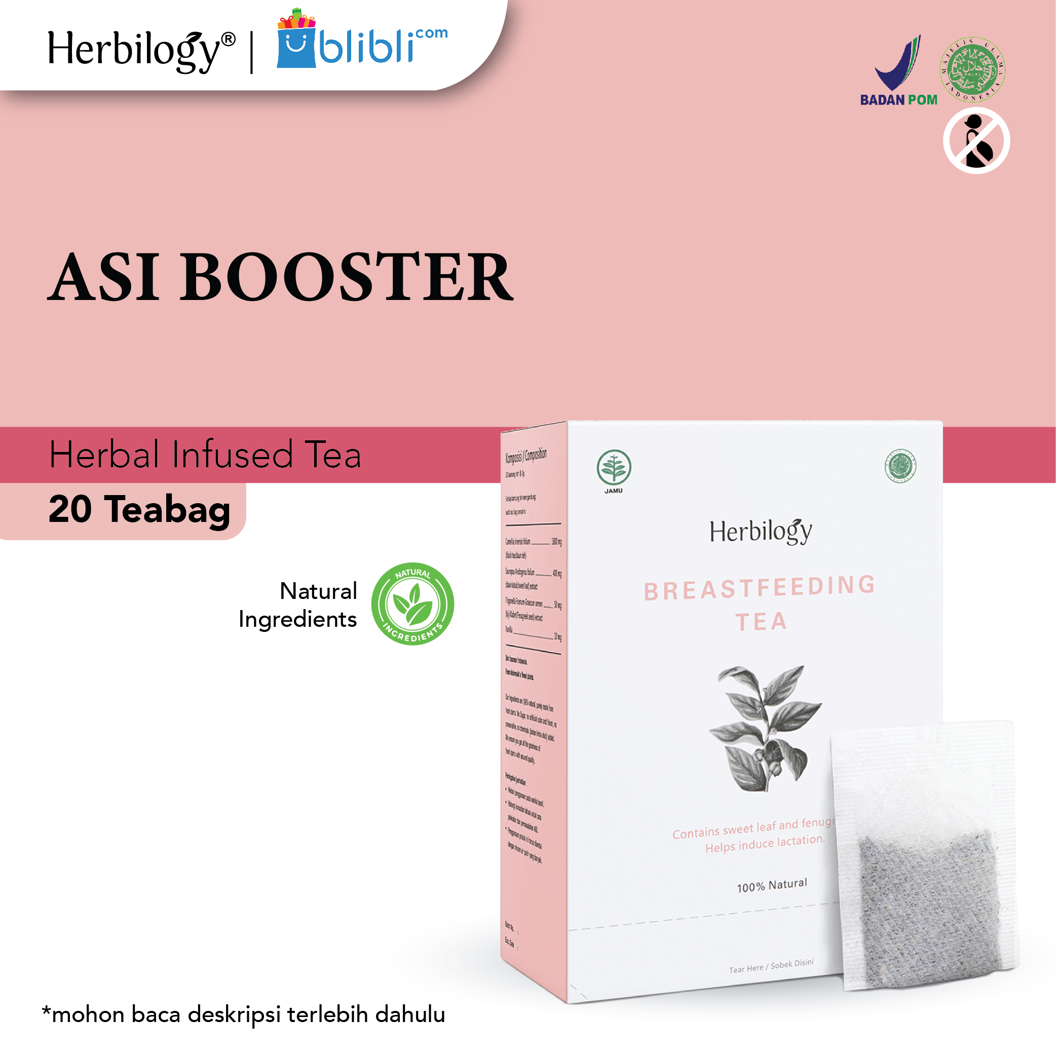 Promo FS - Herbilogy Breastfeeding Tea Minuman Kesehatan Diskon 29% di ...