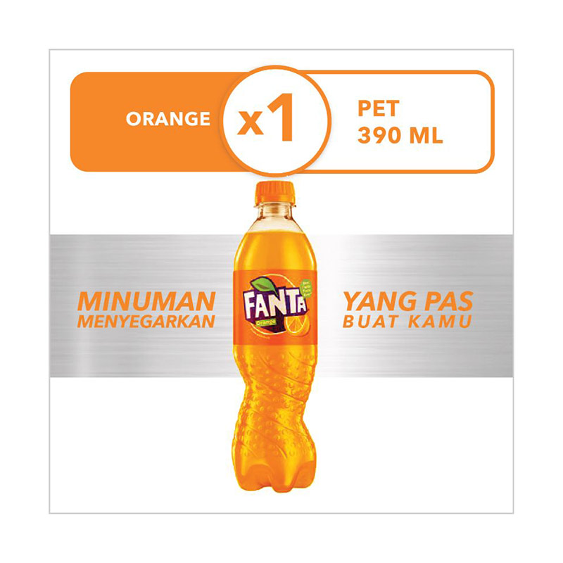 Jual Fanta Orange Pet Minuman Bersoda [390 mL] di Seller Lottemart Solo ...