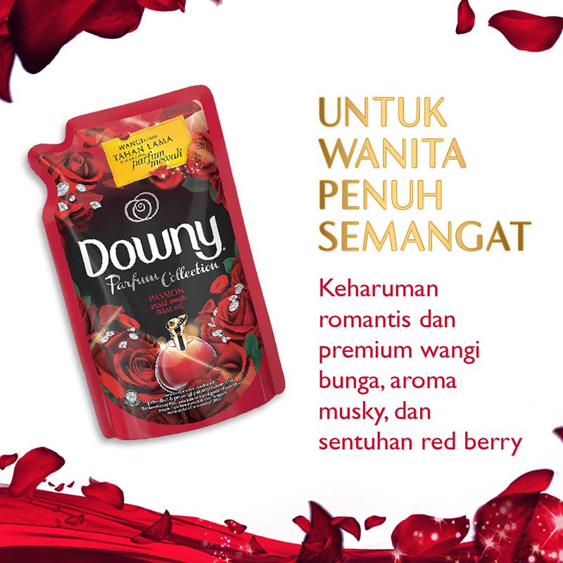 Promo Downy Passion Softener Pewangi Dan Pelembut Pakaian Konsentrat [850 Ml] Diskon 10% Di ...