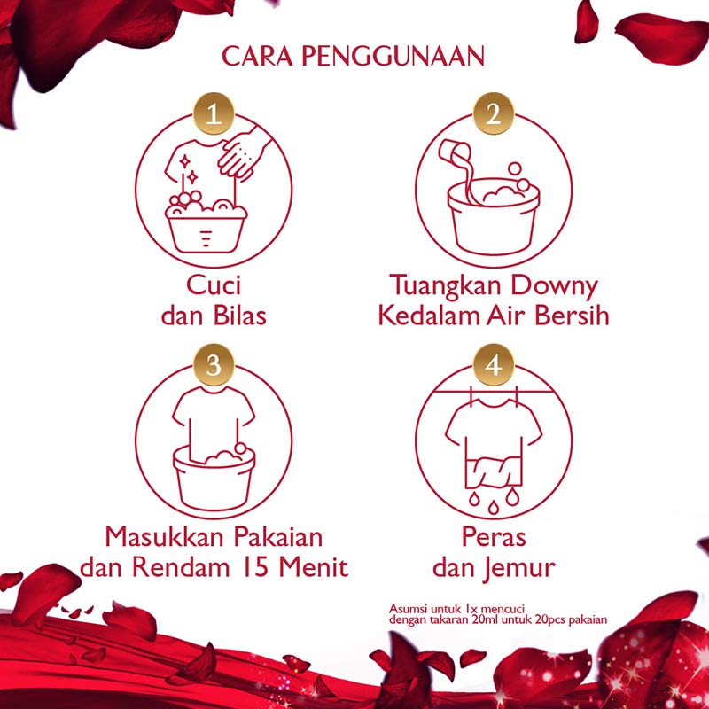 Promo Downy Passion Softener Pewangi Dan Pelembut Pakaian Konsentrat [850 Ml] Diskon 10% Di ...