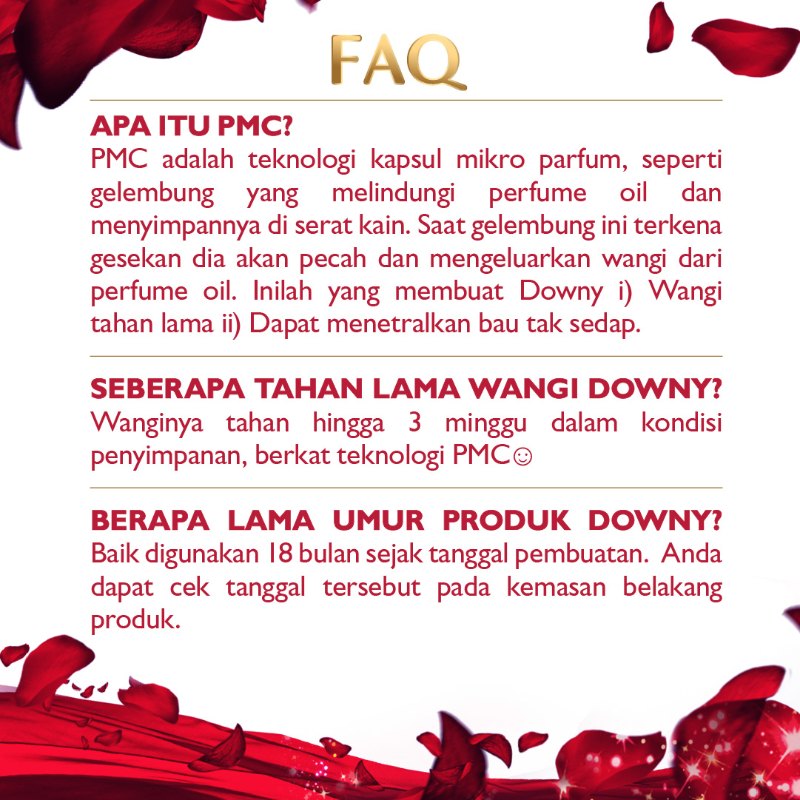Promo Downy Passion Softener Pewangi Dan Pelembut Pakaian Konsentrat ...