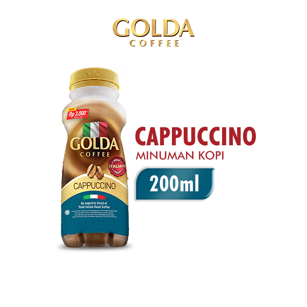 Promo Golda Coffee Cappuccino [200 Ml] Diskon 9% Di Seller Wings ...