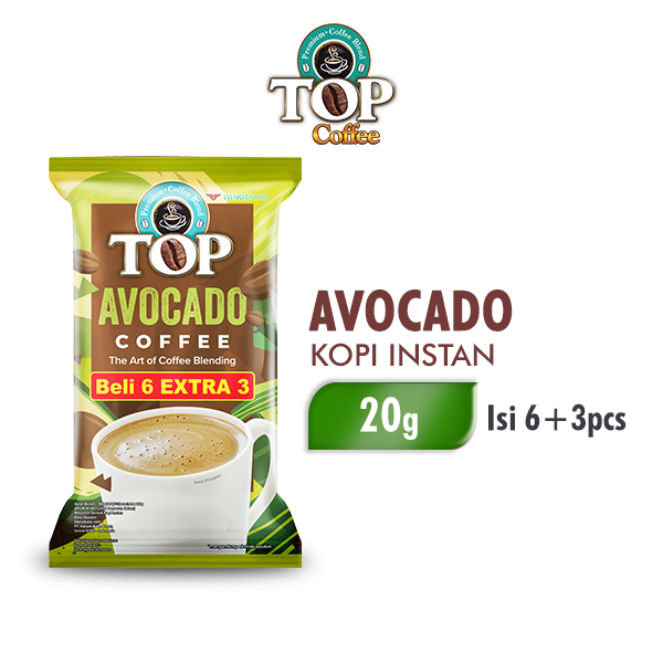Promo Top Coffee Kopi Instan Avocado 20g x 9 Diskon 6% di Seller Wings ...