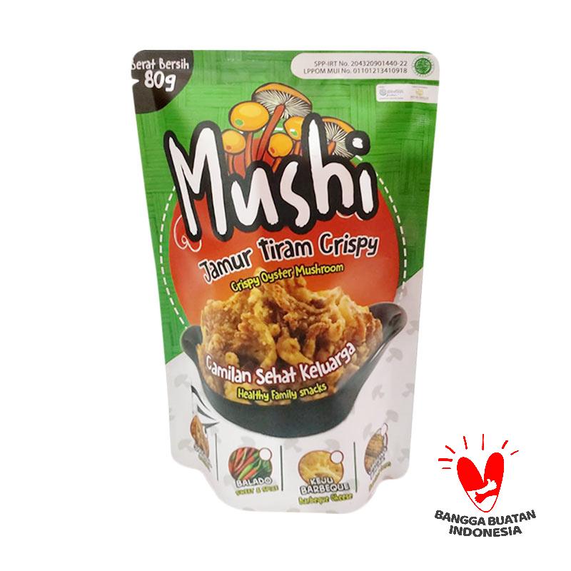 Jual Mushi Rasa Keju Barbeque Jamur Crispy [80 g] di Seller UMKM MUSHI ...