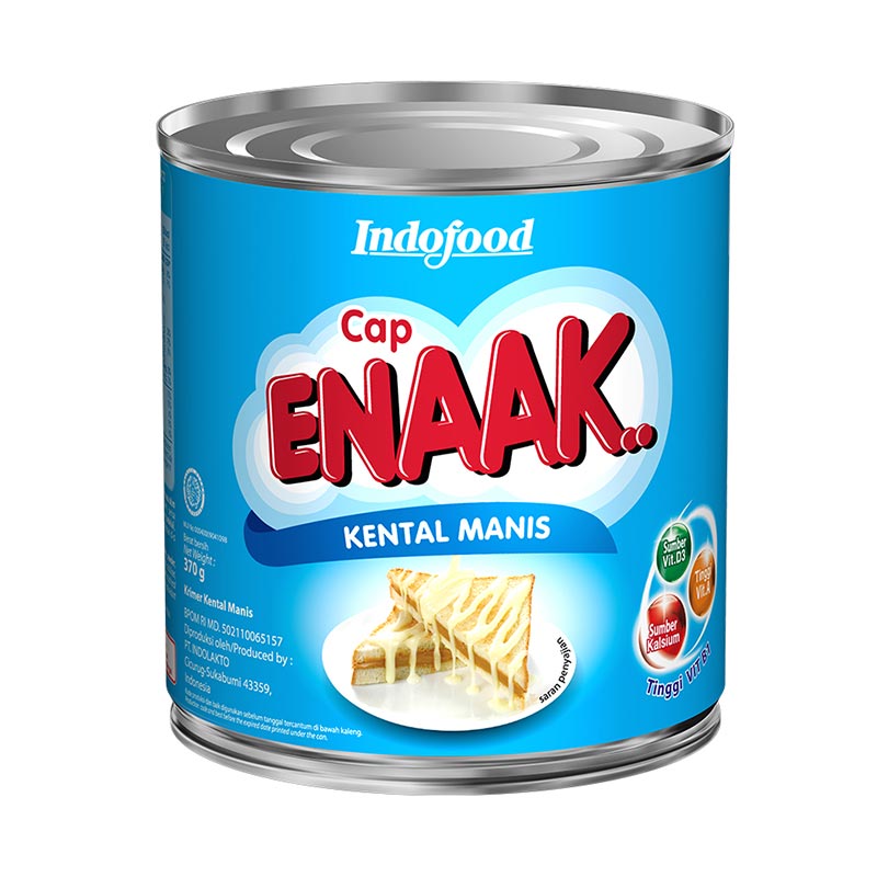 Promo ENAAK Kental Manis Kaleng 370g Diskon 10% di Seller Alfamidi ...