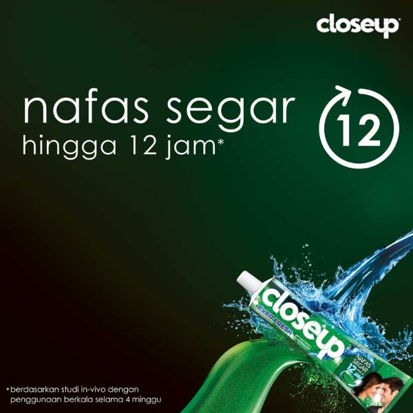 Promo Closeup Toothpaste Pasta Gigi Mentol Fresh [160 G] Diskon 35% Di ...