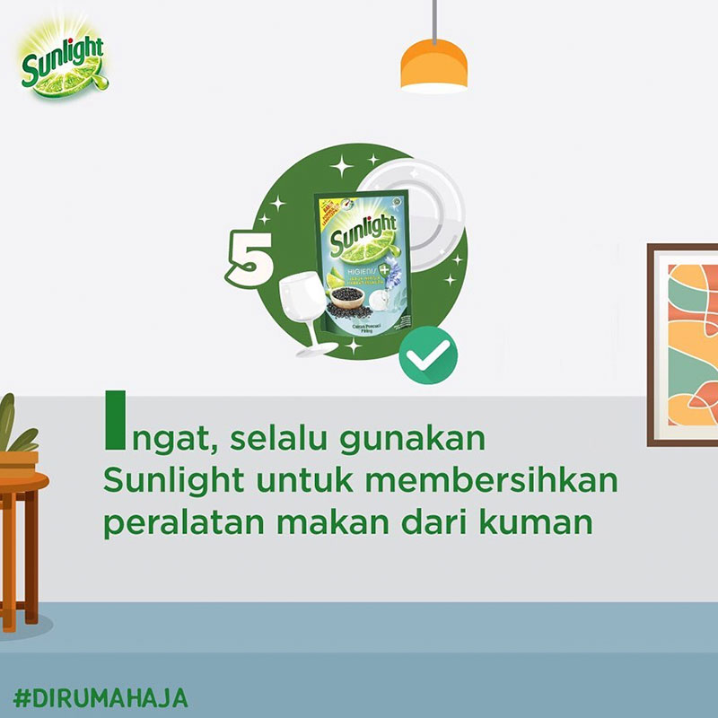 Jual Sunlight Extra Pure Sabun Cuci Piring [750 Ml/ Kemasan Botol] Di ...