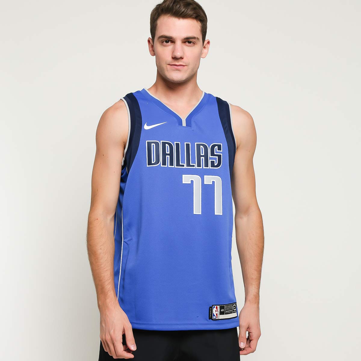 Jual NIKE Men Basketball NBA Dallas Mavericks Luka Doncic Swingmen ...